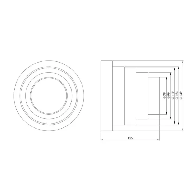Airflow Efficiency ABS Plastic Duct Reducer Optimized Airflow 80-150mm ...