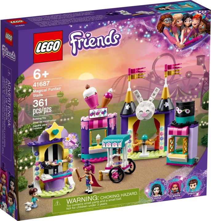 LEGO 41687 Friends Magical Funfair Stalls | Daraz.lk