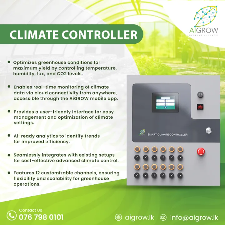 Smart Climate Controller System for Greenhouses Real-Time Temperature ...