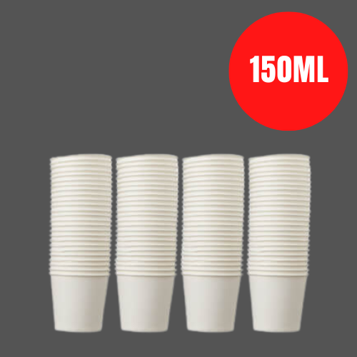 Paper Cups, White Paper Coffee Cups, Disposable White Hot Coffee Paper ...