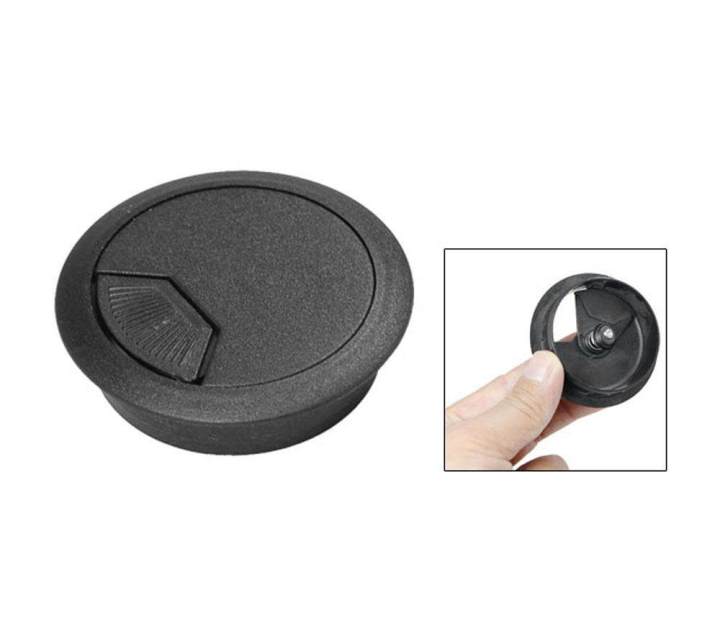 PC Desk Flip Top Plastic Grommet Cable Hole Cover (5cm) | Daraz.lk