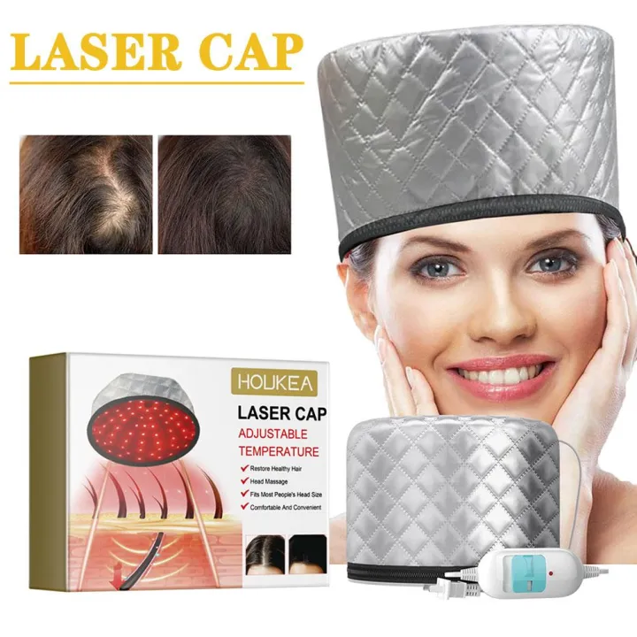 Thermal Treatment Hair Cap Heating Hair Promote Hair Care Scalp Loss ...