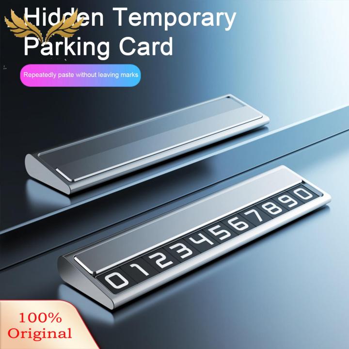 SuperRide Temporary Parking Sign Fluorescent Green Magnetic Car Parking ...