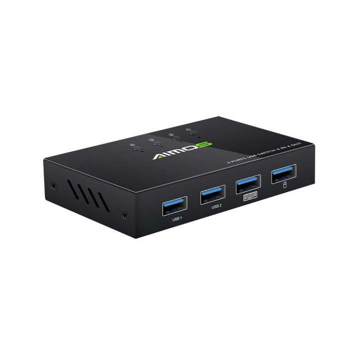 AIMOS AM404K USB Printer hare witcher 4 Ports Keyboard Mouse U Disk HDD ...