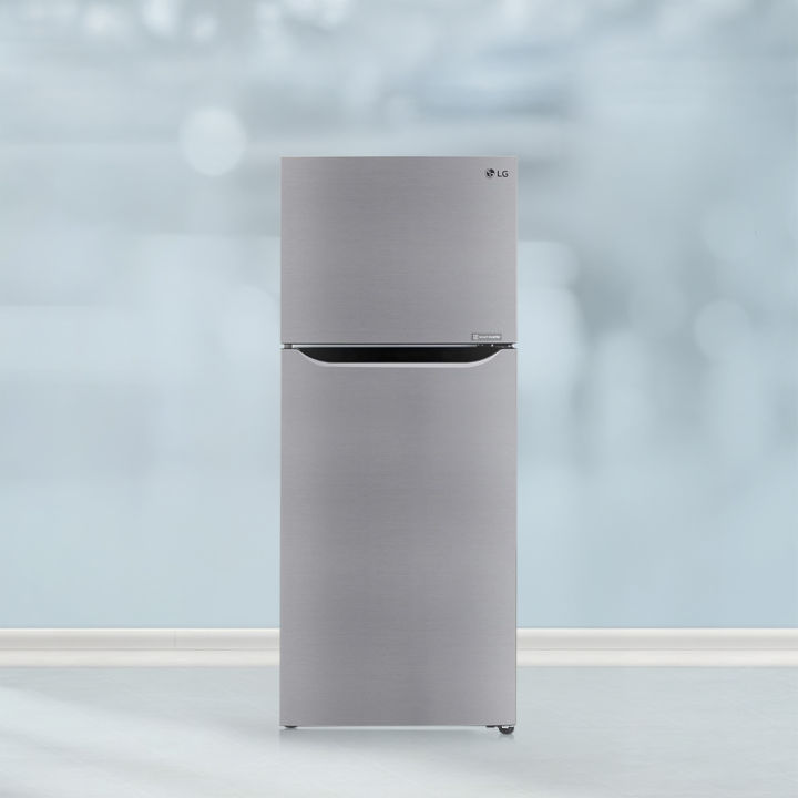 LG 260L Smart Inverter Refrigerator - Shiny Steel - GL-K272SLBB - Frost free - Eco Friendly ...