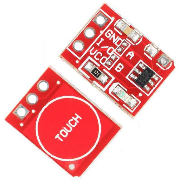 TTP223 Capacitive Touch Sensor Module - DIY Compatible with Arduino ...