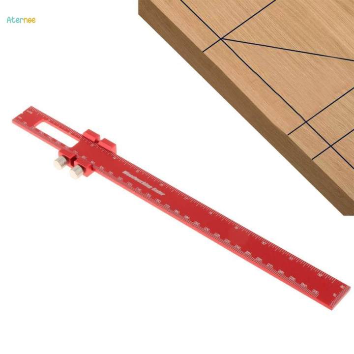 Woodworking Ruler CNC Processes Professional Measure Tools 45 90 Degree ...