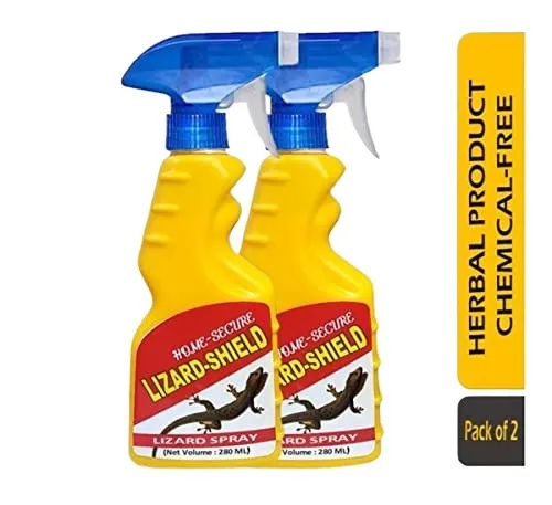 Home-Secure Lizard Shield Lizard Repellent Spray with Long Lasting ...