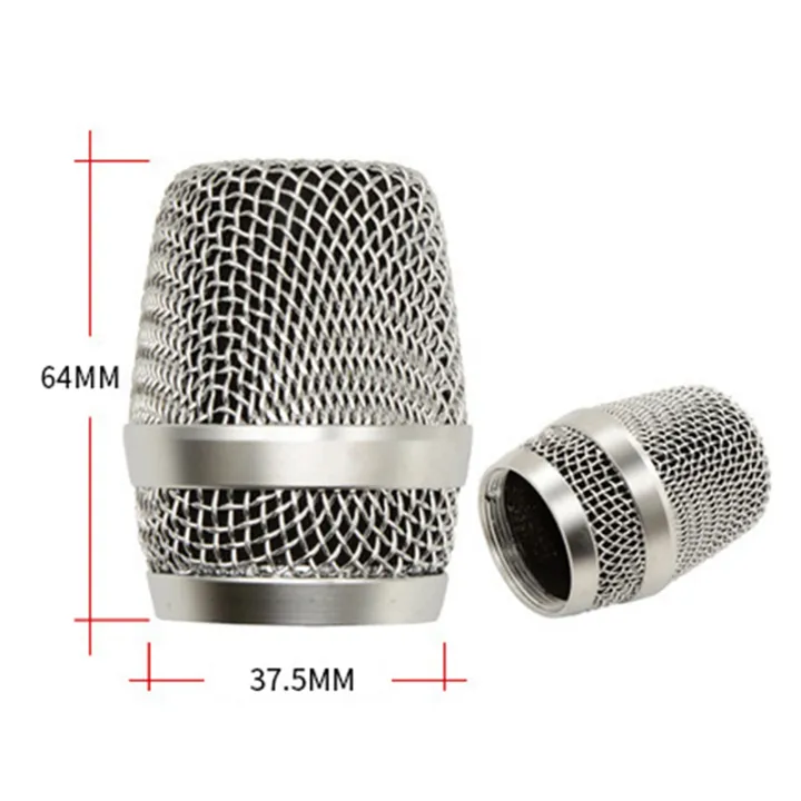 Microphone Grill Head Microphone Grille Ball Head Cover Parts Accessory ...