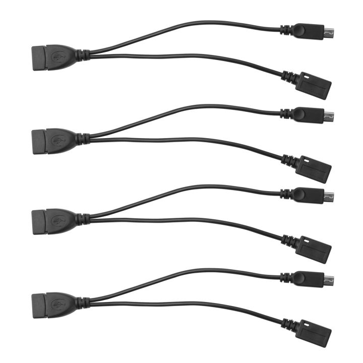 4Pack Mini OTG Cable Adapter,2-In-1 Powered for Streaming Sticks Etc ...