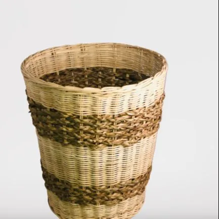 Cane & Pan , Reed Bin, Garbage Bin, Dustbin | Daraz.lk