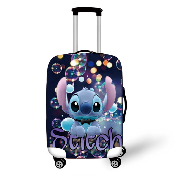 MINISO Lilo Stitch Thick Luggage Cover Travel Accessories Elastic ...