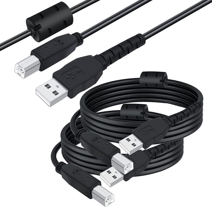 Universal USB Printer Cable Speed Data Cable Black 1.5M | Daraz.lk