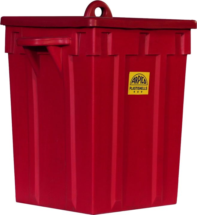 Arpico 110L GARBAGE BIN NORMAL LID RED | Daraz.lk