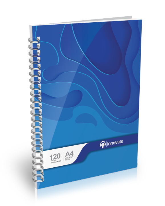 Innovate Spiral Note Book CR (A4) 120pgs | Daraz.lk