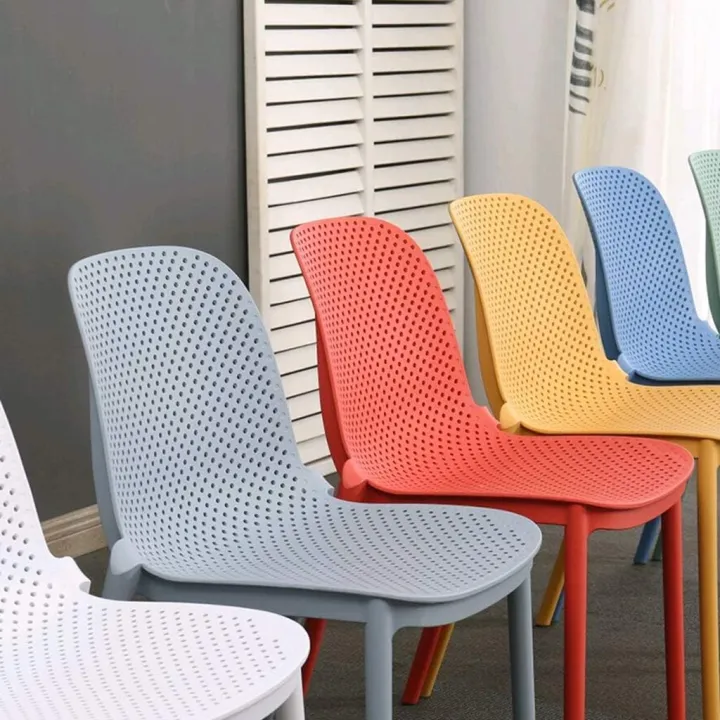 HEAVY PLASTIC ECOFLEX DINING CHAIR - Modern Style Dining Lounge Plastic ...