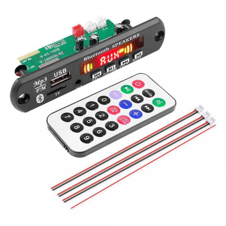 25W * 2 Total 50W Amplifier Bluetooth 5.0 MP3 Decoder Board Handsfree ...