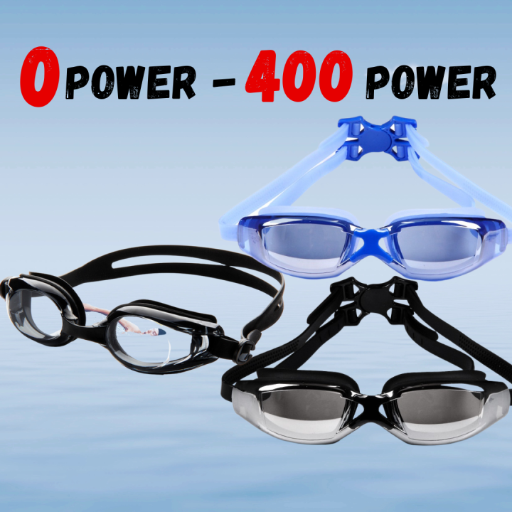 Short Sighted / Myopia Power Goggle - 0 degree to 400 New Sporty Light ...