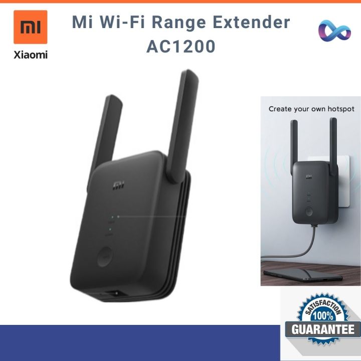 Xiaomi Mi WiFi Range Extender AC1200, signal amplifier, 1200 Mbps speed ...