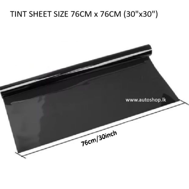 3M TINT FILM 10 VLT FOR CAR WINDOW GLASS SHUTTERS, SIZE: 30 X 30" (76 X ...