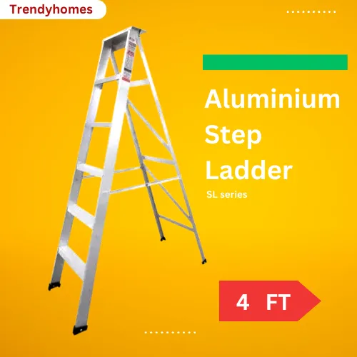 Aluminum Step Ladder SL Series, Sizes From 4 Feet | Daraz.lk