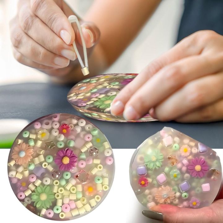 Creative Silicone Floral Picky Pad Stress Relief Sensory Pick Pad ...