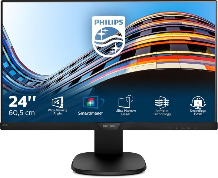 Philips 24inch IPS Frameless monitor with SoftBlue Technology 243S7E ...