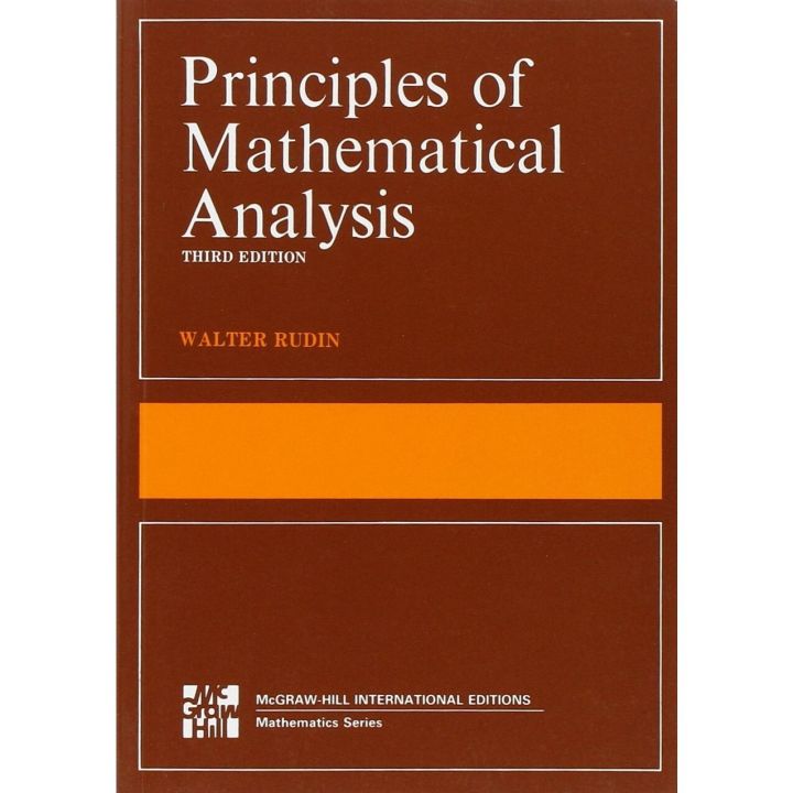 Principles of Mathematical Analysis | Daraz.lk