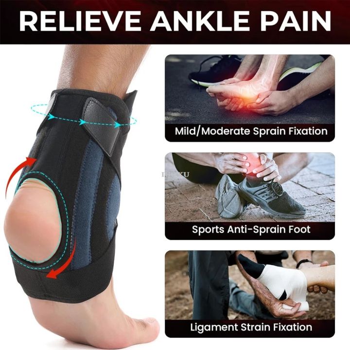 IUQXU Ankle Brace: Advanced Metal Support for Men Women, Preventio2025 ...