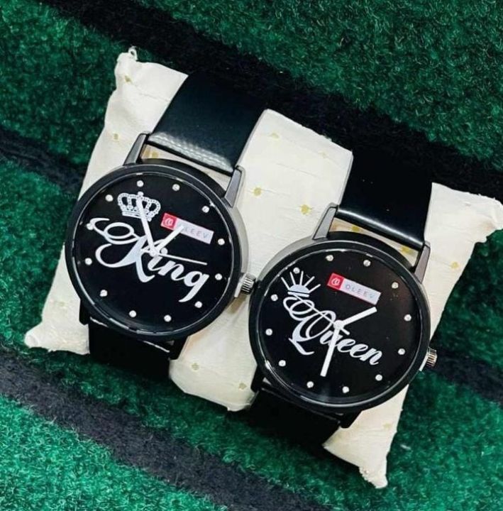 King & Queen Couple Watch | Daraz.lk