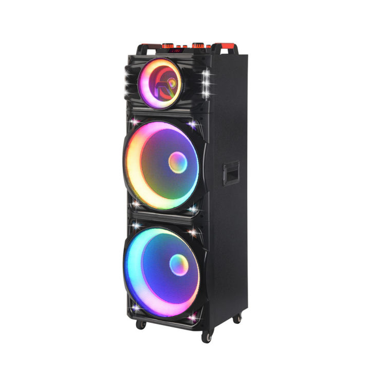 NDR-1526 DUAL 15-INCH-HIGH POWER PARTY SPEAKER / KARAOKE / BLUETOOTH | Daraz.lk