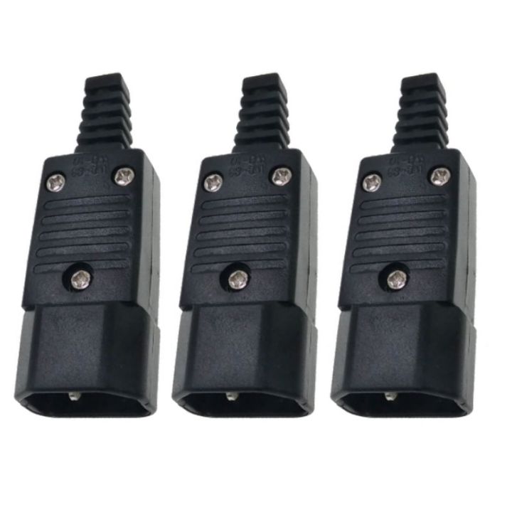 3 Pack Iec C14 C15 Plug Receptacle Rewireable Pdu Psu Male Female ...