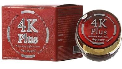4K Plus 5X Kpc Night Cream Collagen Glutathione Goji Berry Original ...