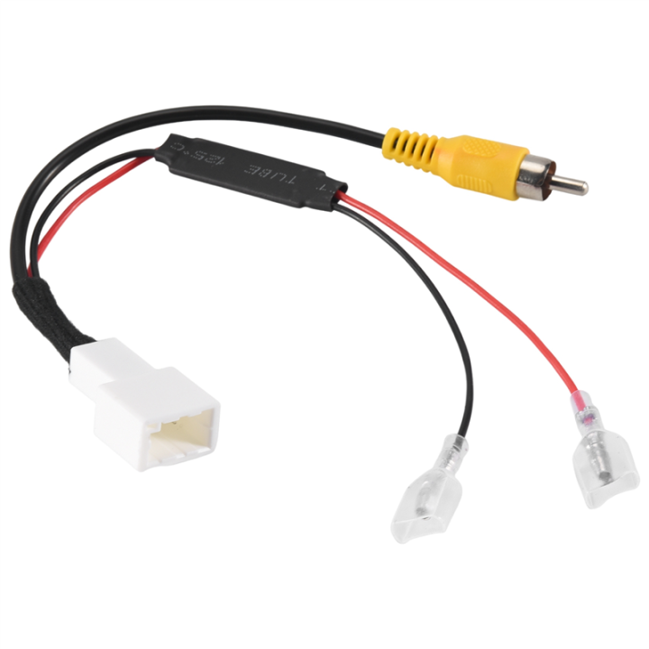 4 Pin Car Reverse Camera Retention Wiring Harness Cable Plug Adapter ...