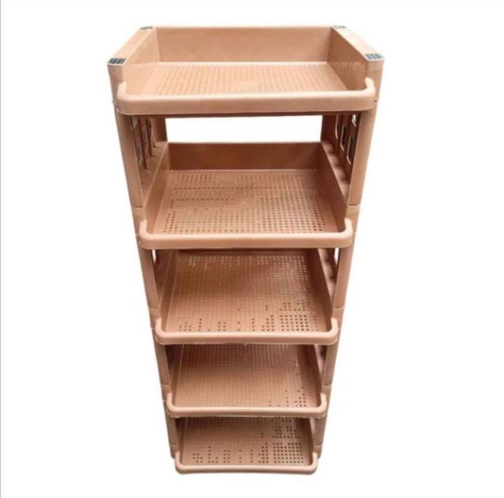 5 Layer Storage Rack, Book Shelf, Storage Rack for Home, Plastic Racks ...