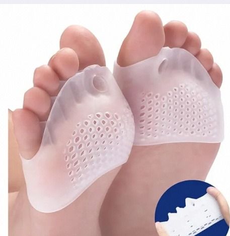 Silicone Gel Toe Separator for Bunion and Hammer Toe Correction, Metatarsal Pain Relief Cushions ...