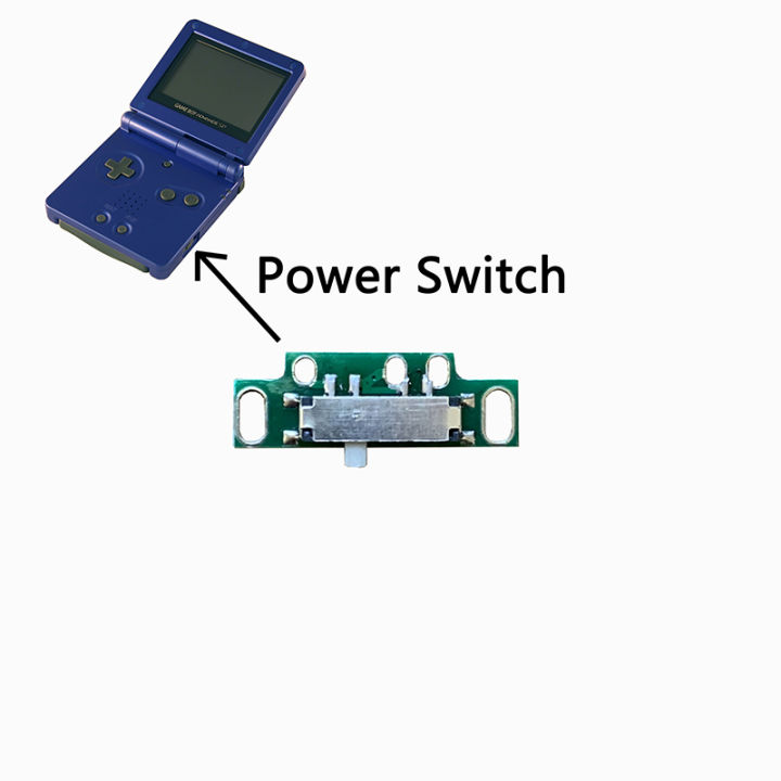 New Power Switch For Gba Sp Power Button For Gameboy Advance Sp Game ...