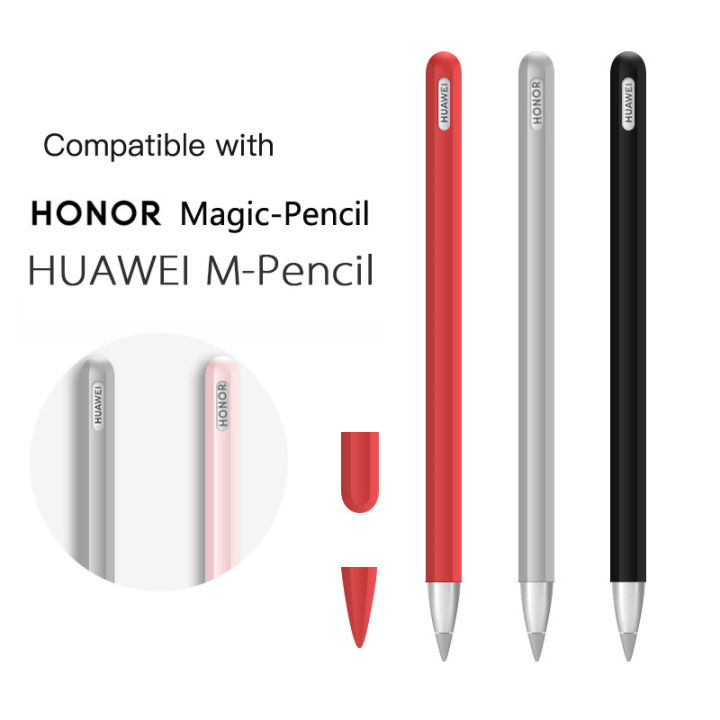 Scratch-resistant Silicone Protective Cover Nib Stylus Pen Case Skin ...