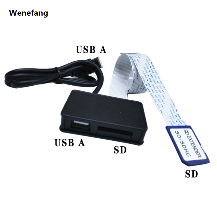 Wenefang 【2025 Version】 2-in-1 USB and SD Extension Cable for GPS ...