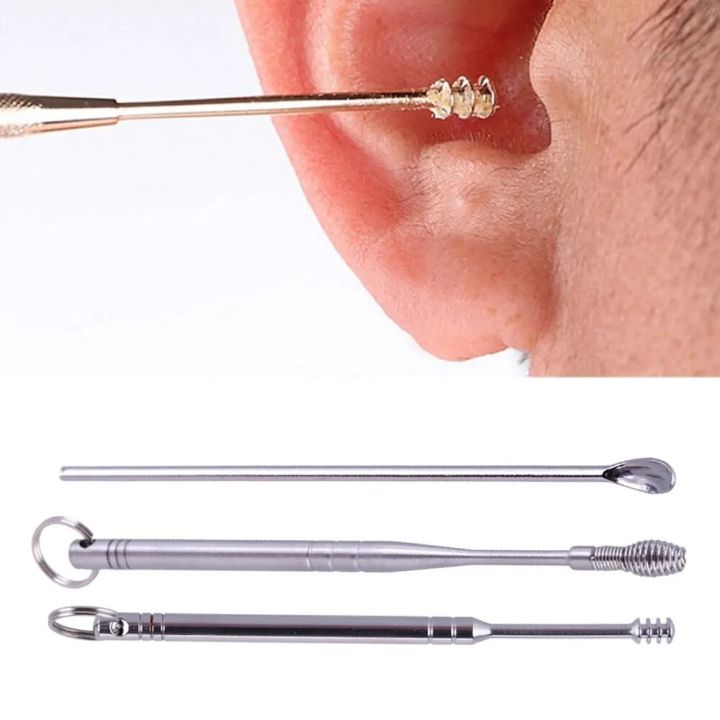 1/3Pcs Oor Cleaner Set Oor Schoonmaken Spiraal Earpick Ear Wax Remover ...