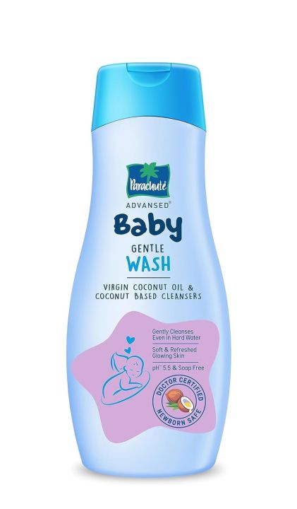 Parachute Advansed Baby Gentle Wash for New Born | Enriched with Virgin ...