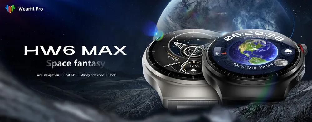 2024 NEW Smartwatch With ChatGPT HW6 Max Business Smart Watch for Men ...