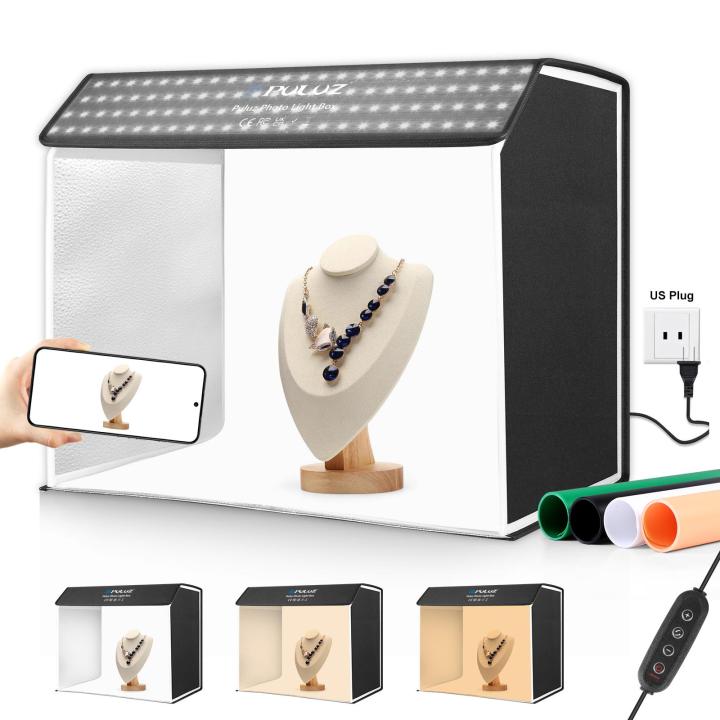 New- PULUZ Photo Studio Light Box Portable 60 x 40cm Cuboid Photography ...