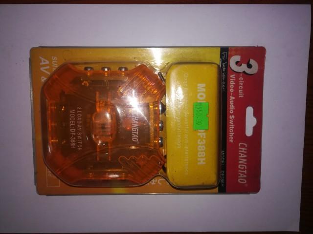 3-Circuit Video-Audio Switcher | Daraz.lk