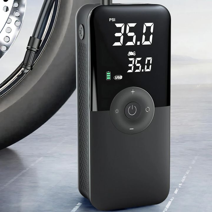 Wireless Tire Air Injector 12V Automobile Automatic Pump Portable ...