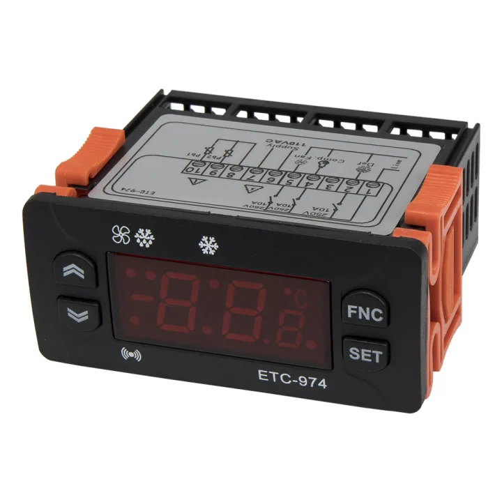 【Too much love!】Etc-974 Temperature Controller With Refrigeration Defrost Fan Alarm Function And ...