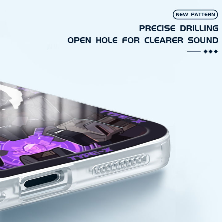 YYDS for Redmi Note 8 Back Cover Mobile Suit Gundam Transparent Crystal ...