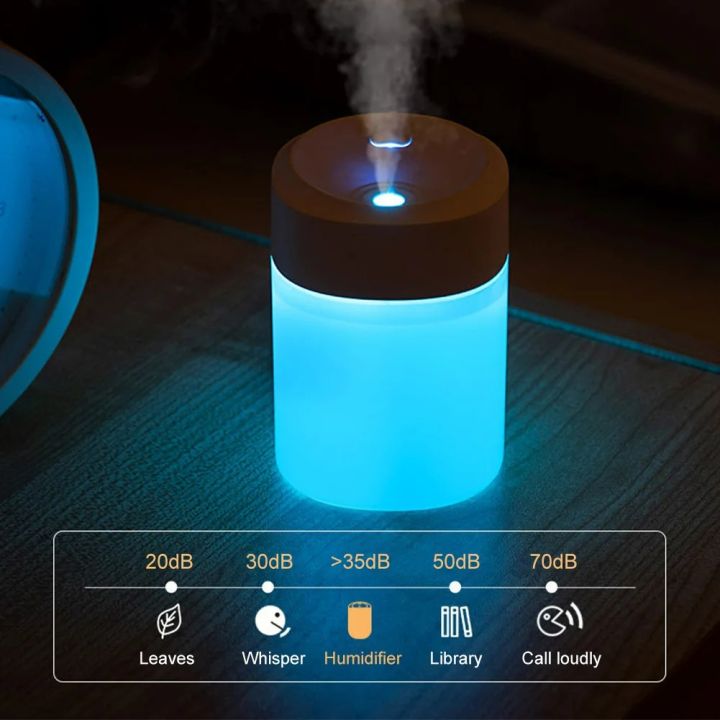 Air Humidifier USB For Home Office Car Aroma Diffuser Essential Oils ...