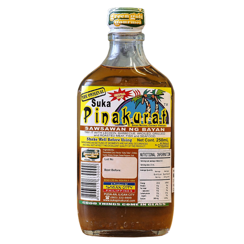Suka Pinakurat 250ml || Vinegar Extra Hot Spicy || Coconut vinegar ...