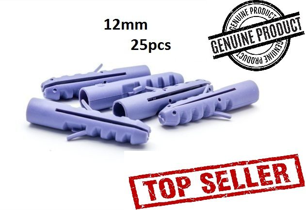 Wall plug 12mm wall flug mounting | Daraz.lk